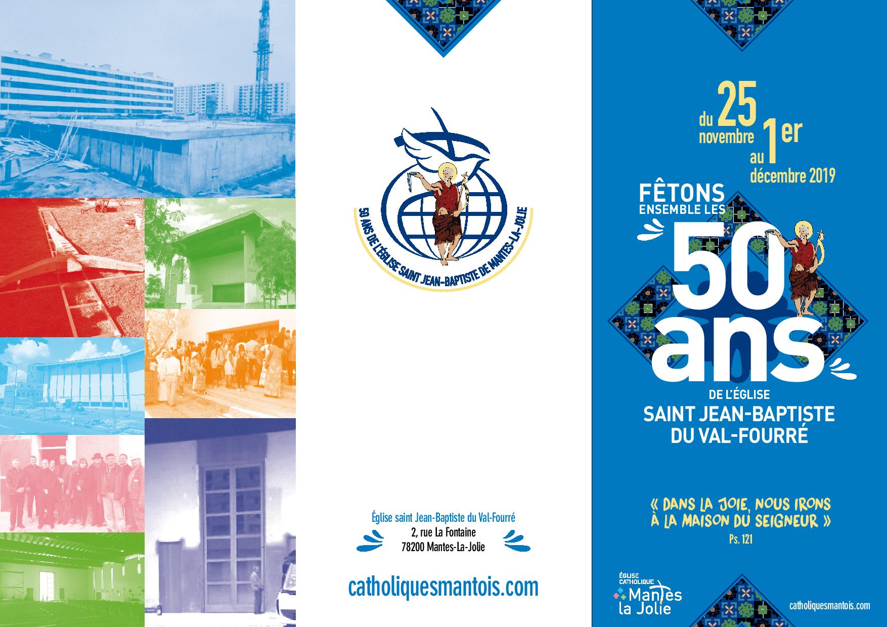 Fêtons ensemble les « 50 ans » de l’église Saint Jean-Baptiste ...