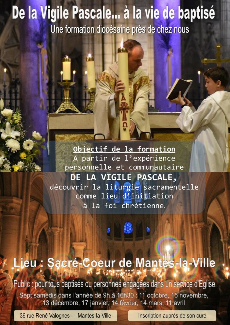 Formation de la Vigile Pascale...à la vie de baptisé - Catholiques du ...